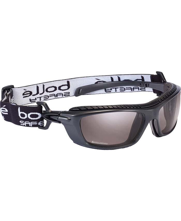 BAXTER Gunmetal Frame PLATINUM AS/AF Smoke Polarised Lens - EVA Foam ...