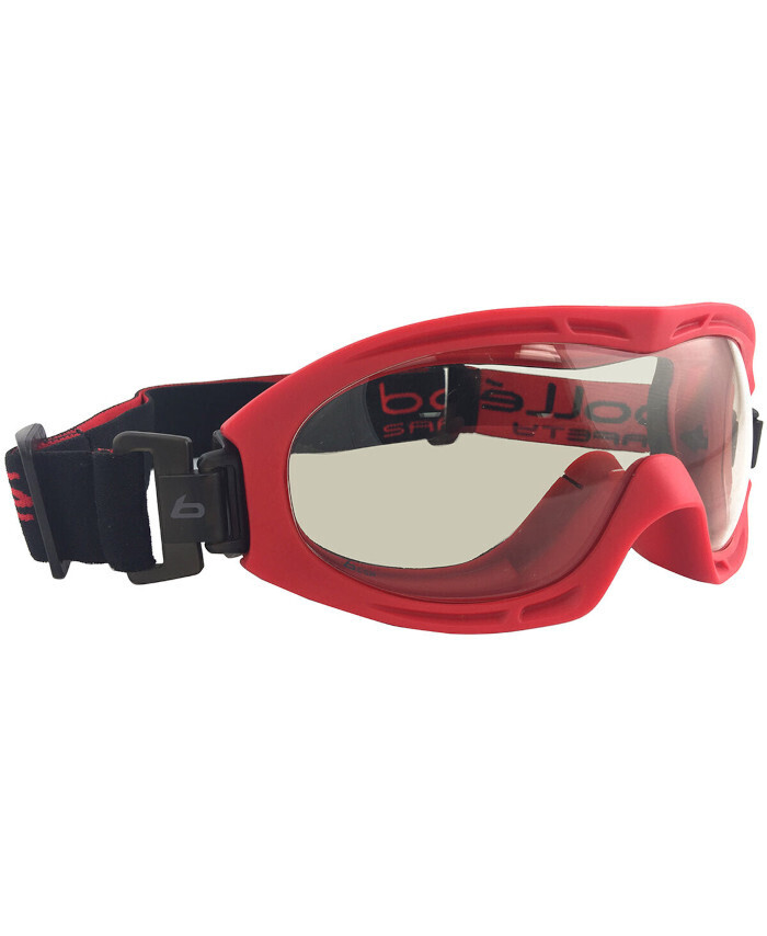 BACKDRAFT RED FIRE GOGGLE CSP PLATINUM LENS - Goggles - Bolle Safety