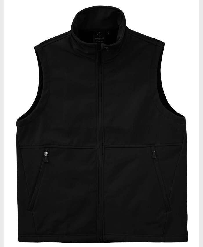 Men's Softshell Vest - Shiny